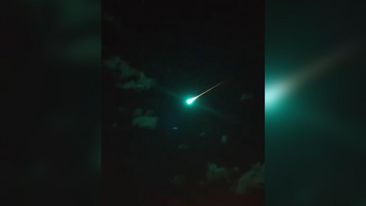 La curiosa razón detrás del color verde de los meteoritos: ¿Por qué ...